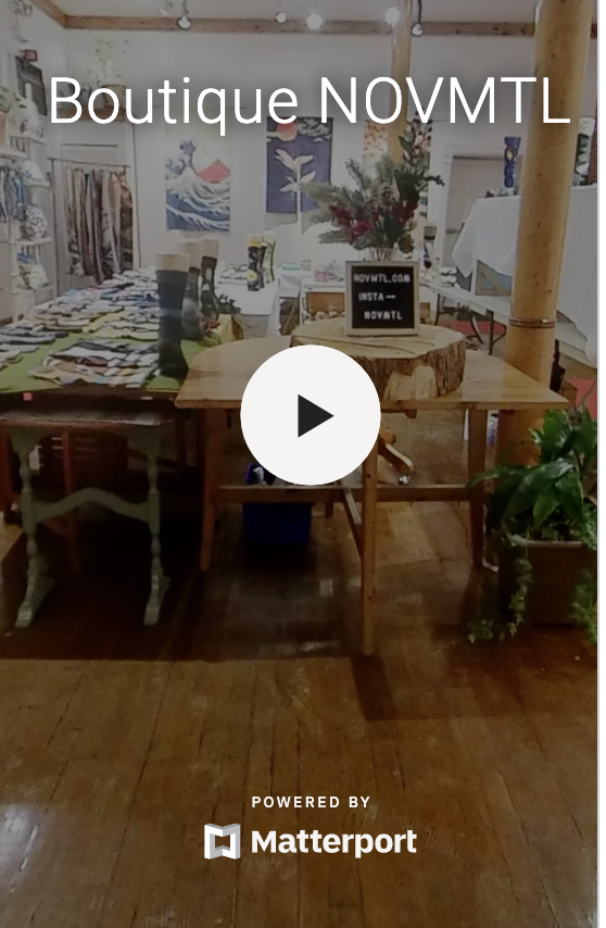 Matterport Virtual POP-UP Boutique